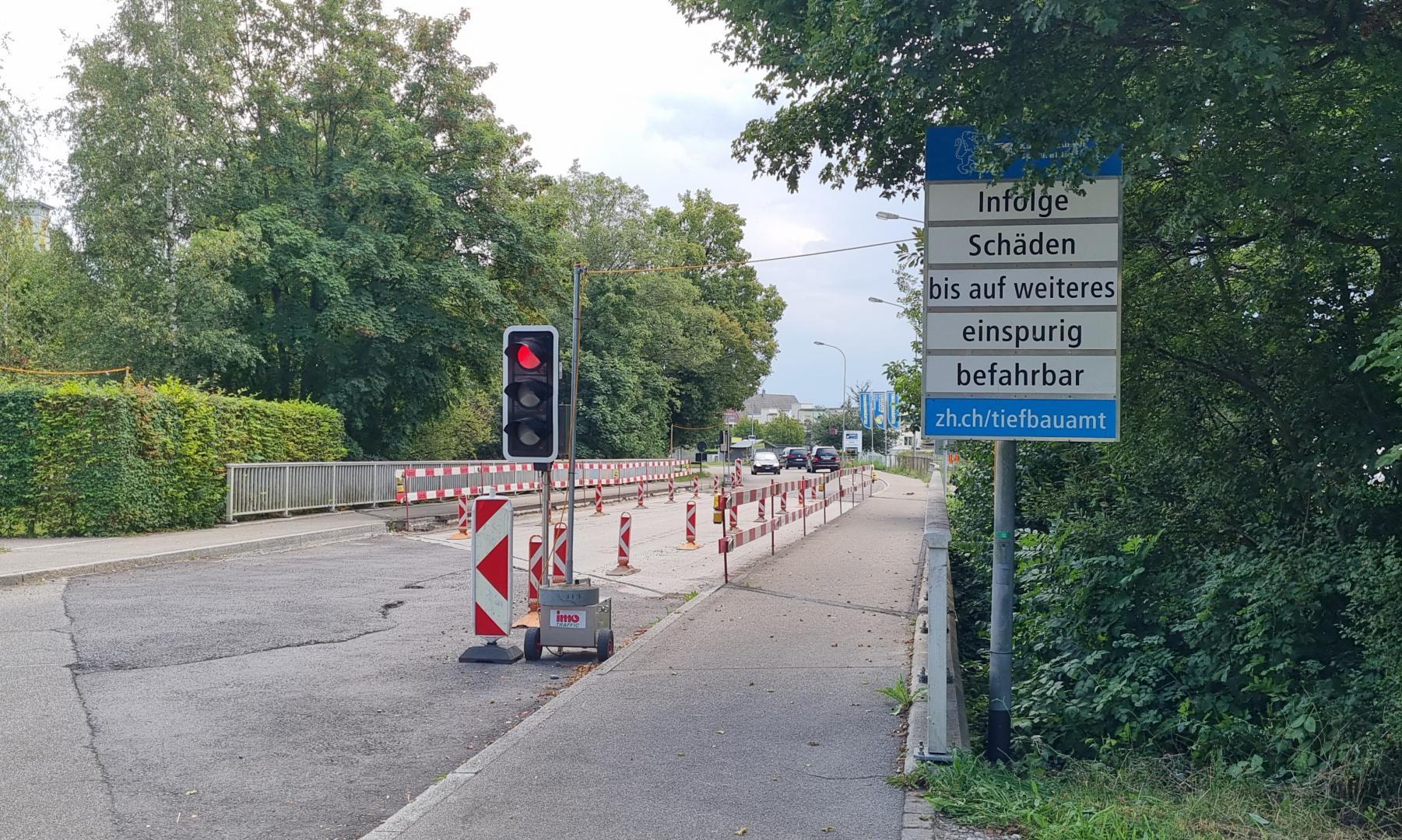 Aabachbrücke in Niederuster wird ersetzt | Kanton Zürich