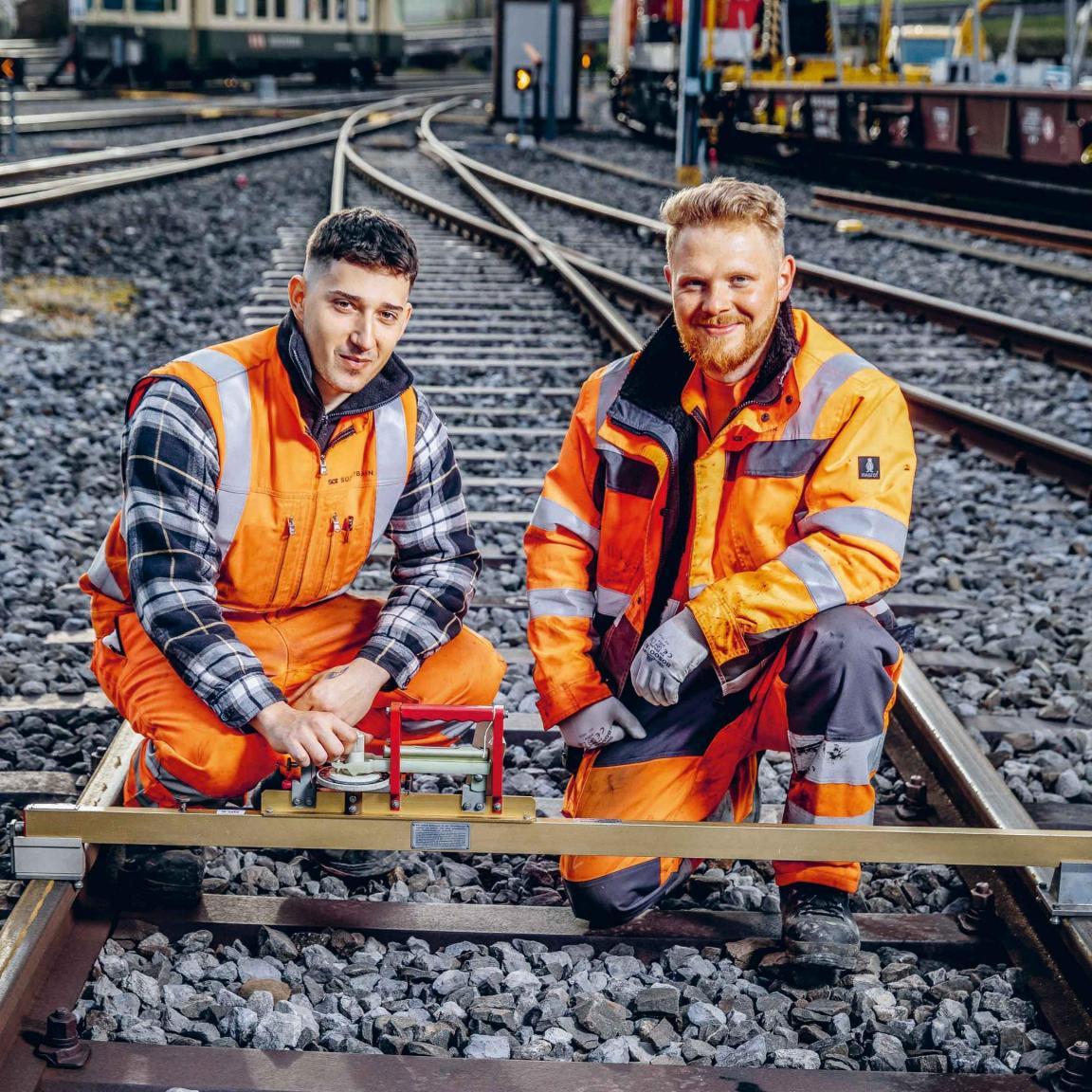 Berufslehre heute: Gleisbauer | Kanton Zürich