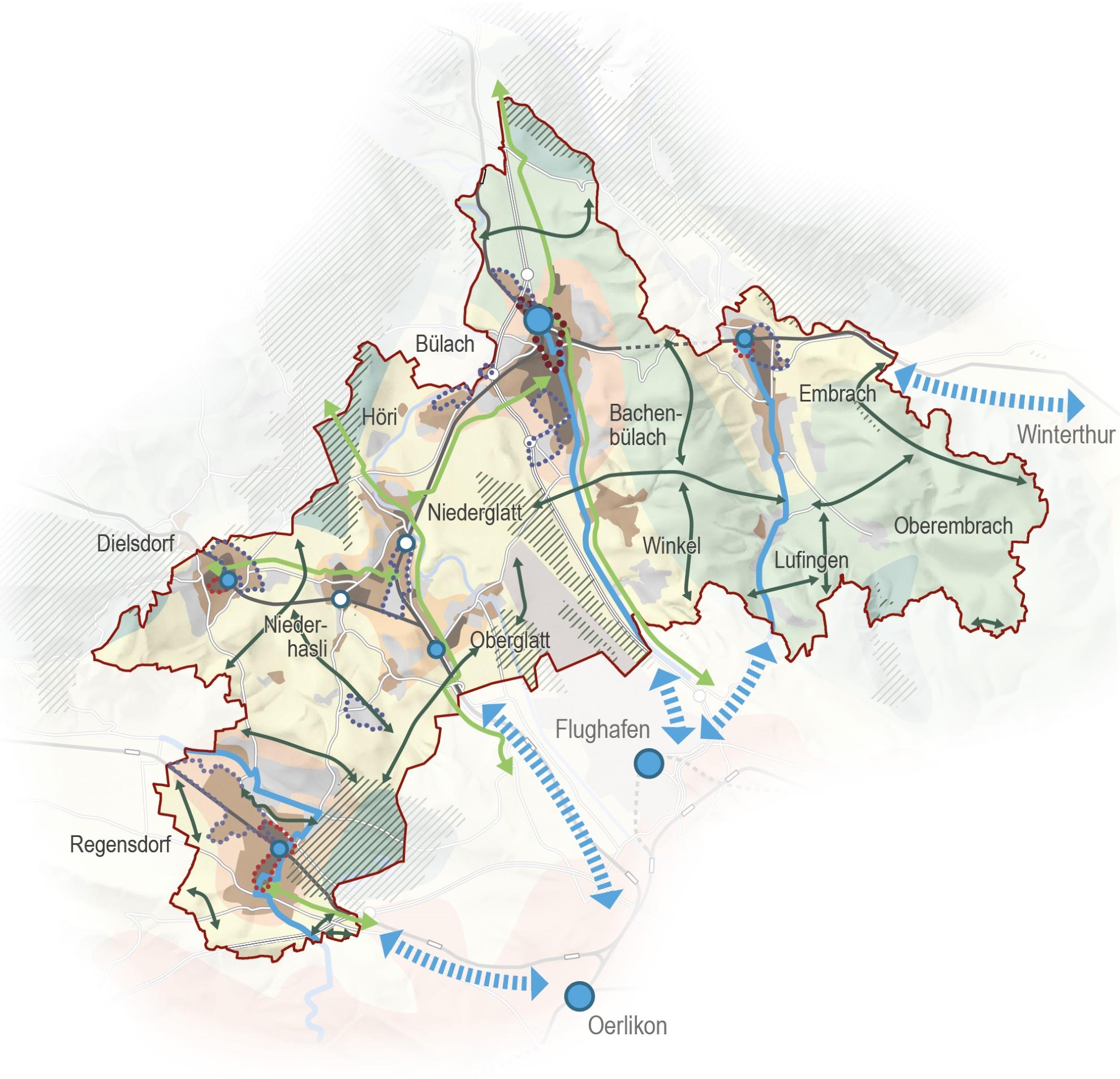 Region Unterland – Furttal im Agglomerationsprogramm | Kanton Zürich