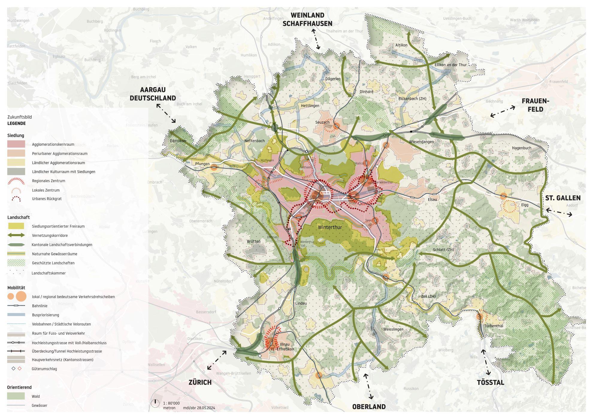 Region Winterthur im Agglomerationsprogramm | Kanton Zürich