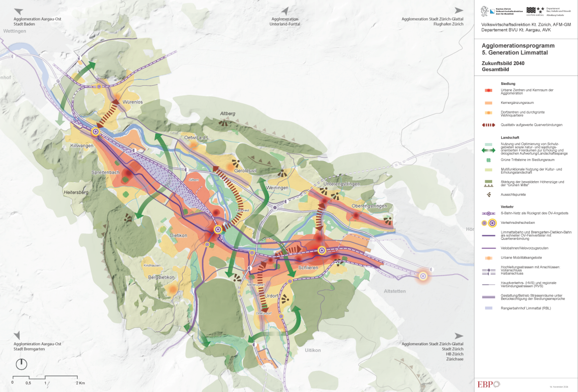 Region Limmattal im Agglomerationsprogramm | Kanton Zürich