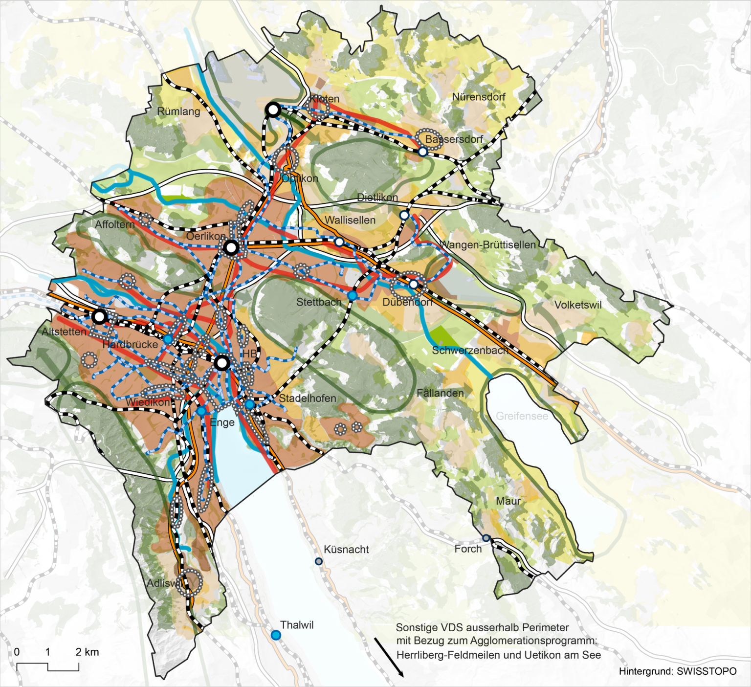 Region Stadt Zürich – Glattal im Agglomerationsprogramm | Kanton Zürich