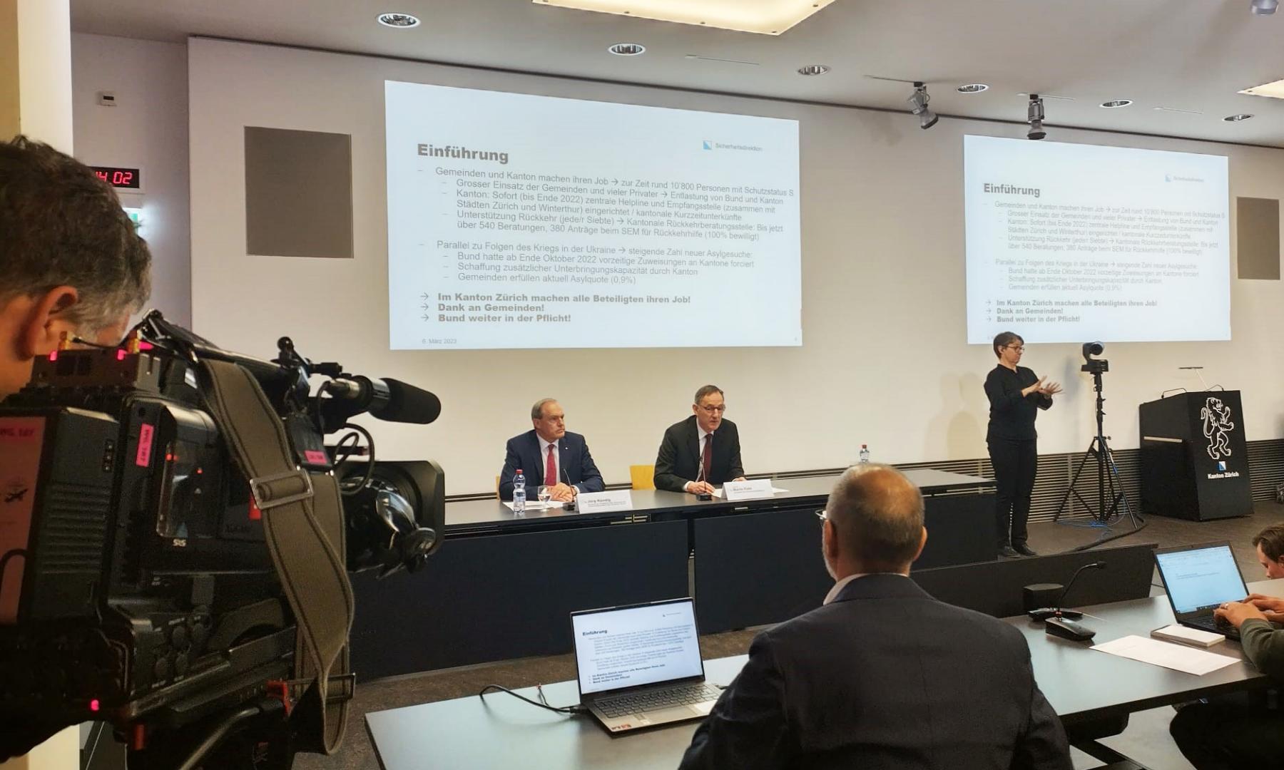 Kanton und Gemeinden bewältigen Asyl-Aufgabe gemeinsam | Kanton Zürich